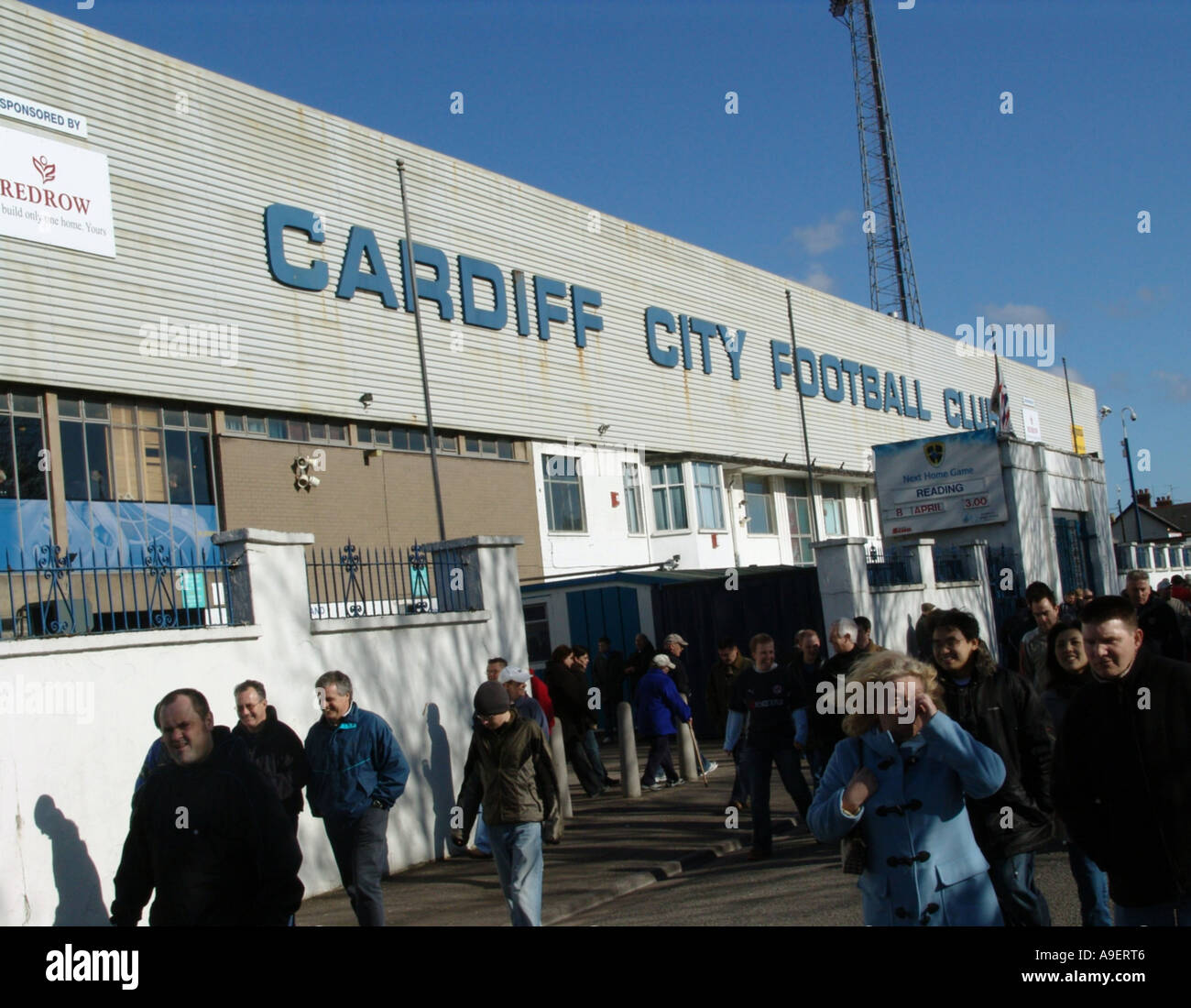 Cardiff stadium entrance hi-res stock photography and images - Alamy