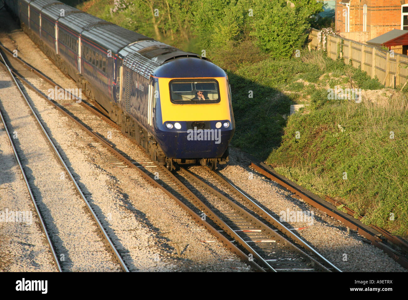 First Great Western High Speed Passenger Train Stock Photo - Alamy