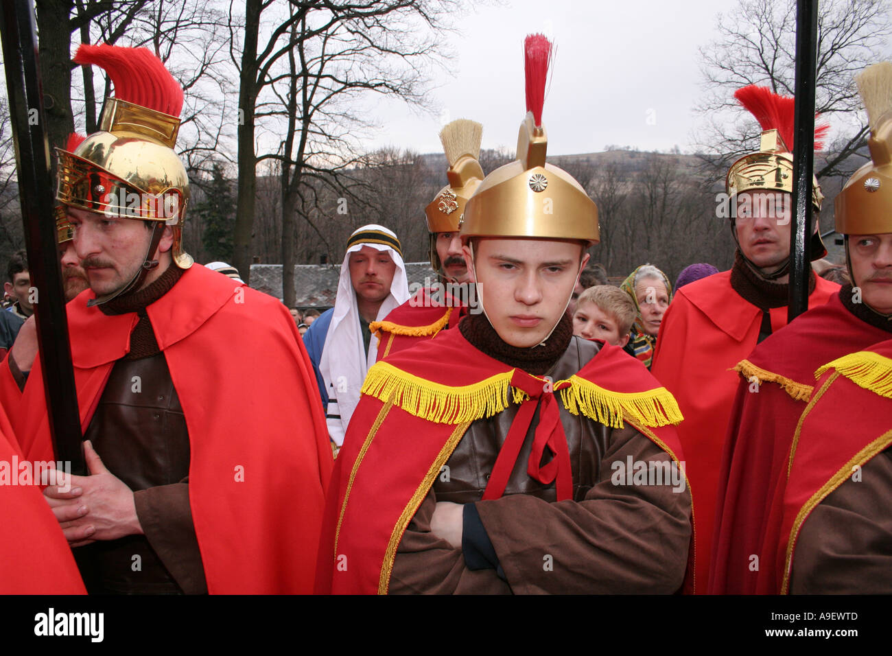 Soldiers in historic enactment hi-res stock photography and images - Alamy