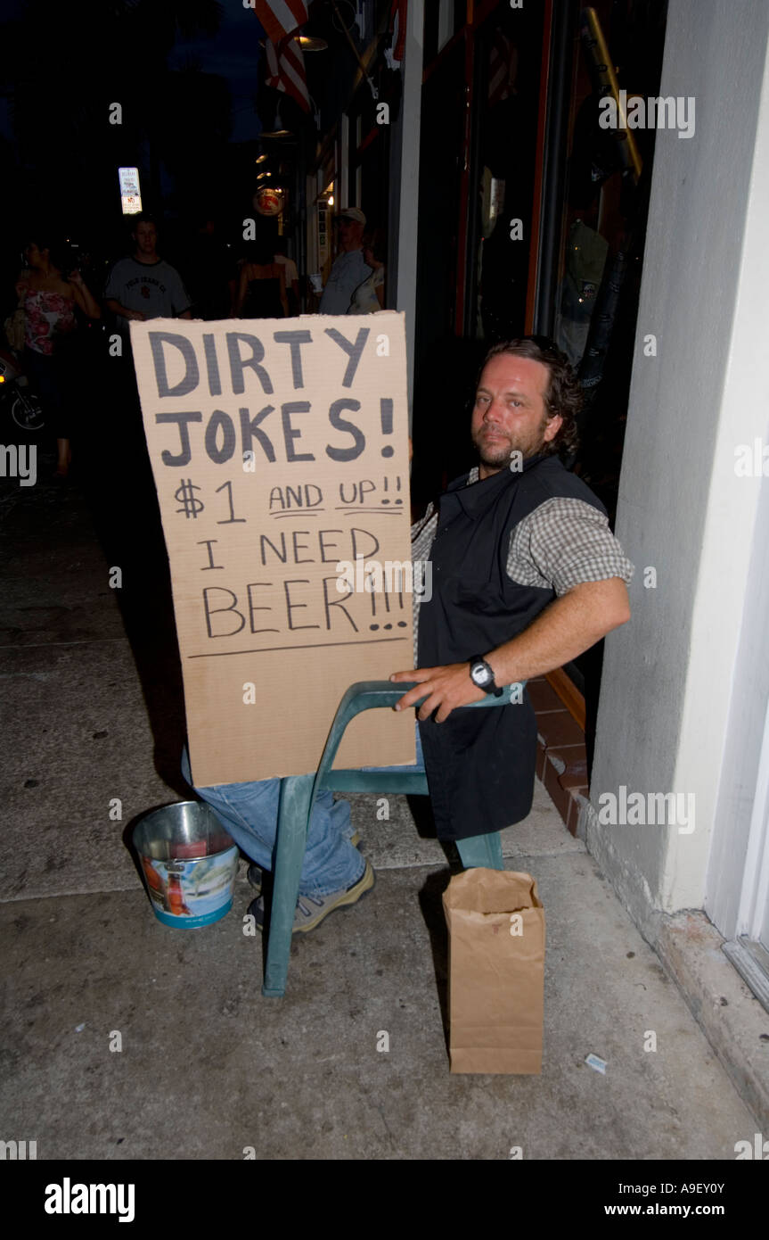 Funny sign key west hi-res stock photography and images - Alamy