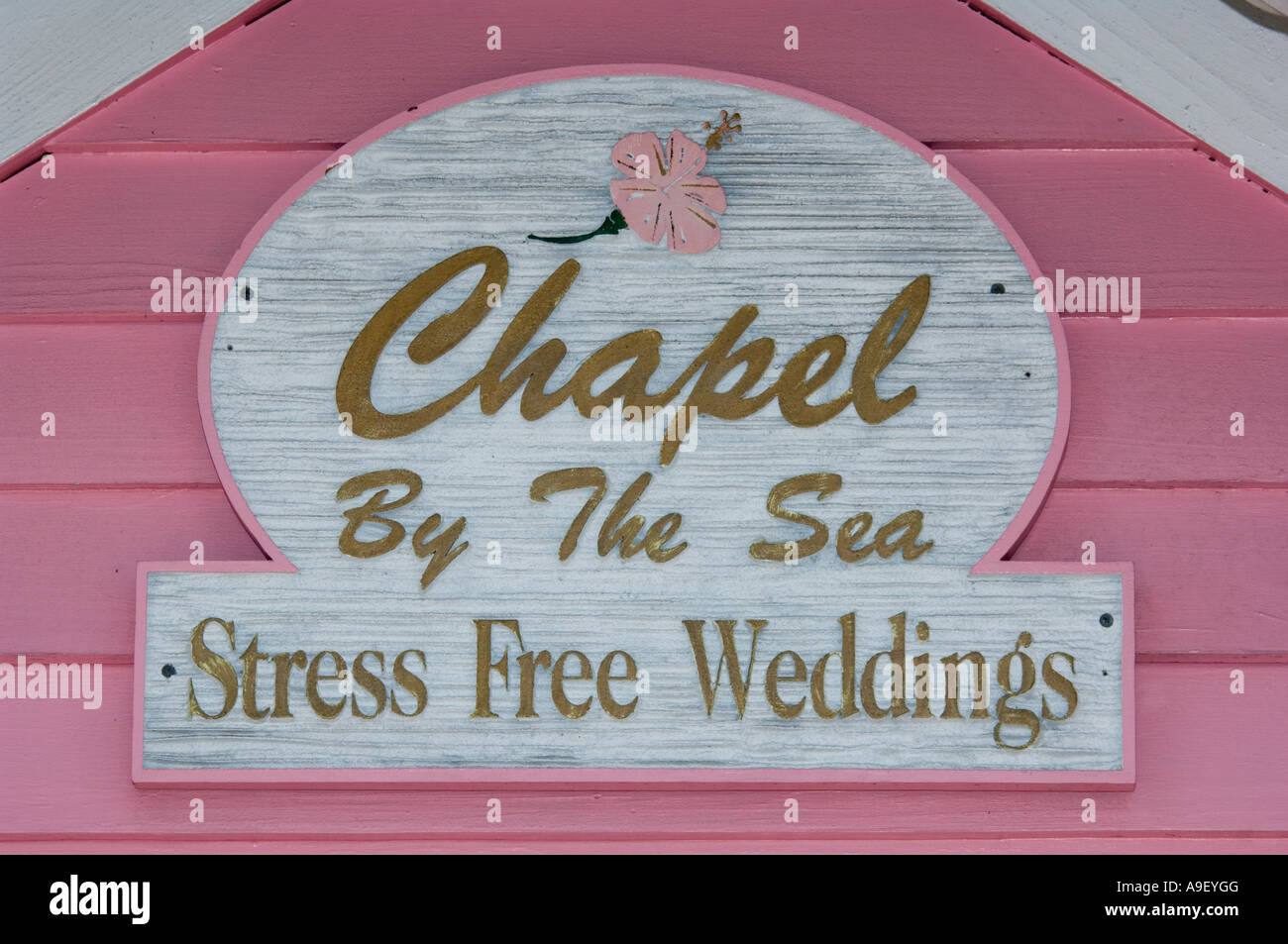 Wedding chapel sign Key West - Florida - US - USA - United States of ...