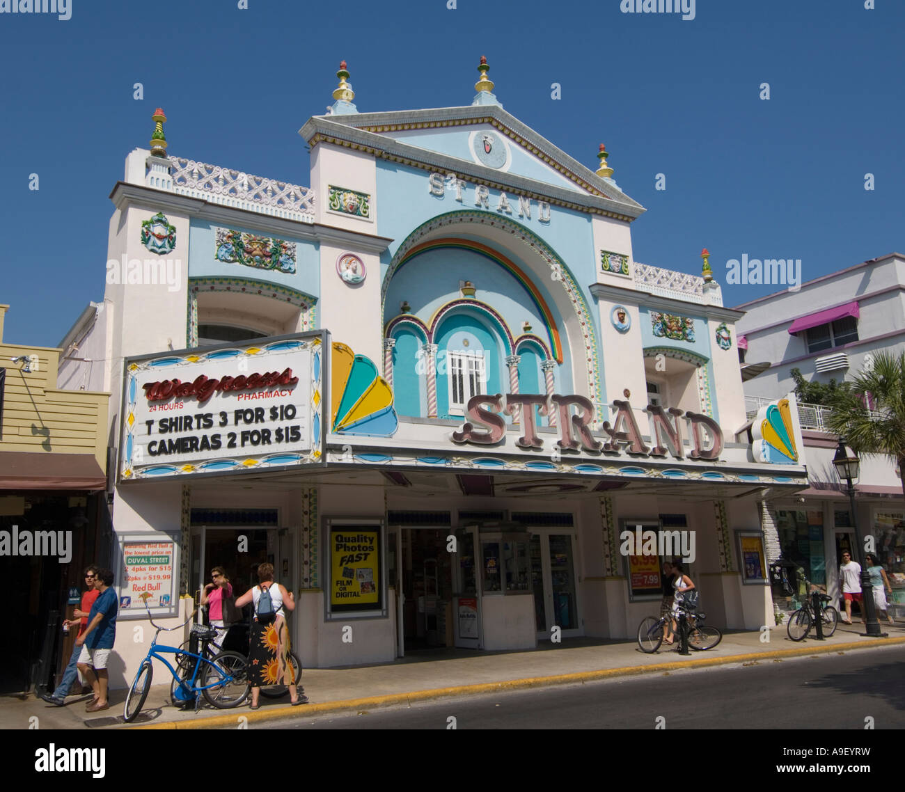 Old Strand theatre Key West - Florida - USA - United States of America ...