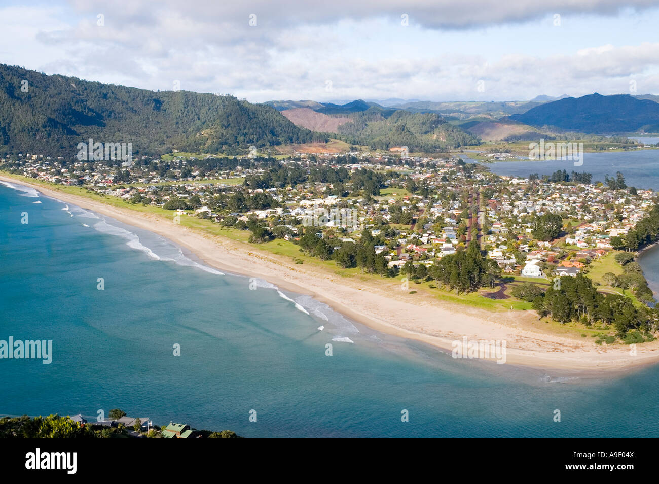 pauanui from paku point coromandel new zealand Stock Photo - Alamy