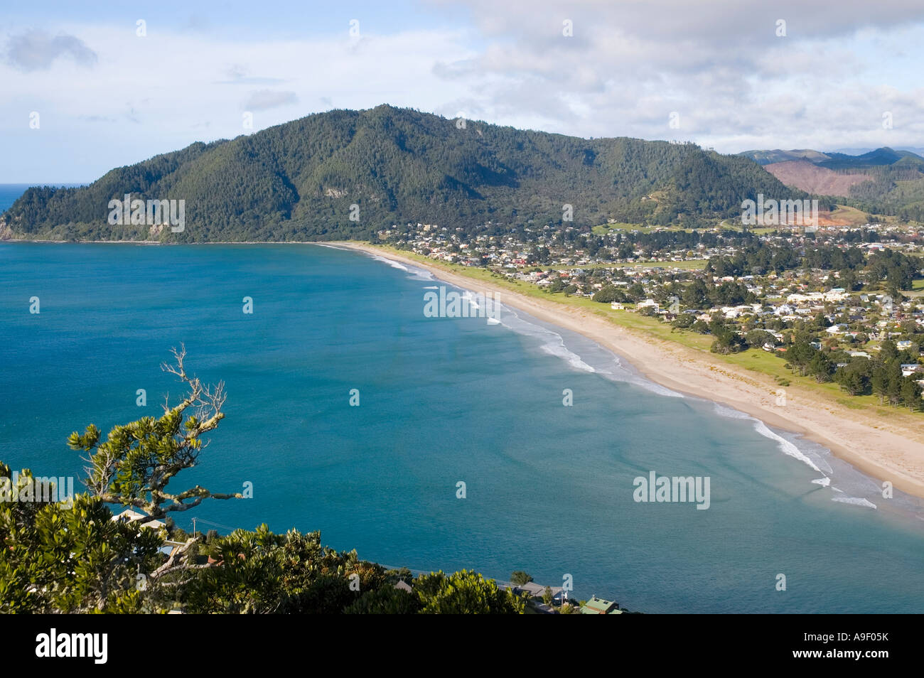 pauanui from paku point coromandel new zealand Stock Photo - Alamy