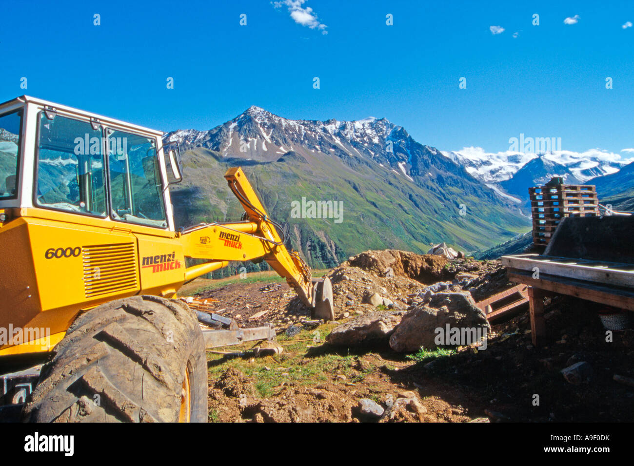 Mountains machine hi-res stock photography and images - Alamy