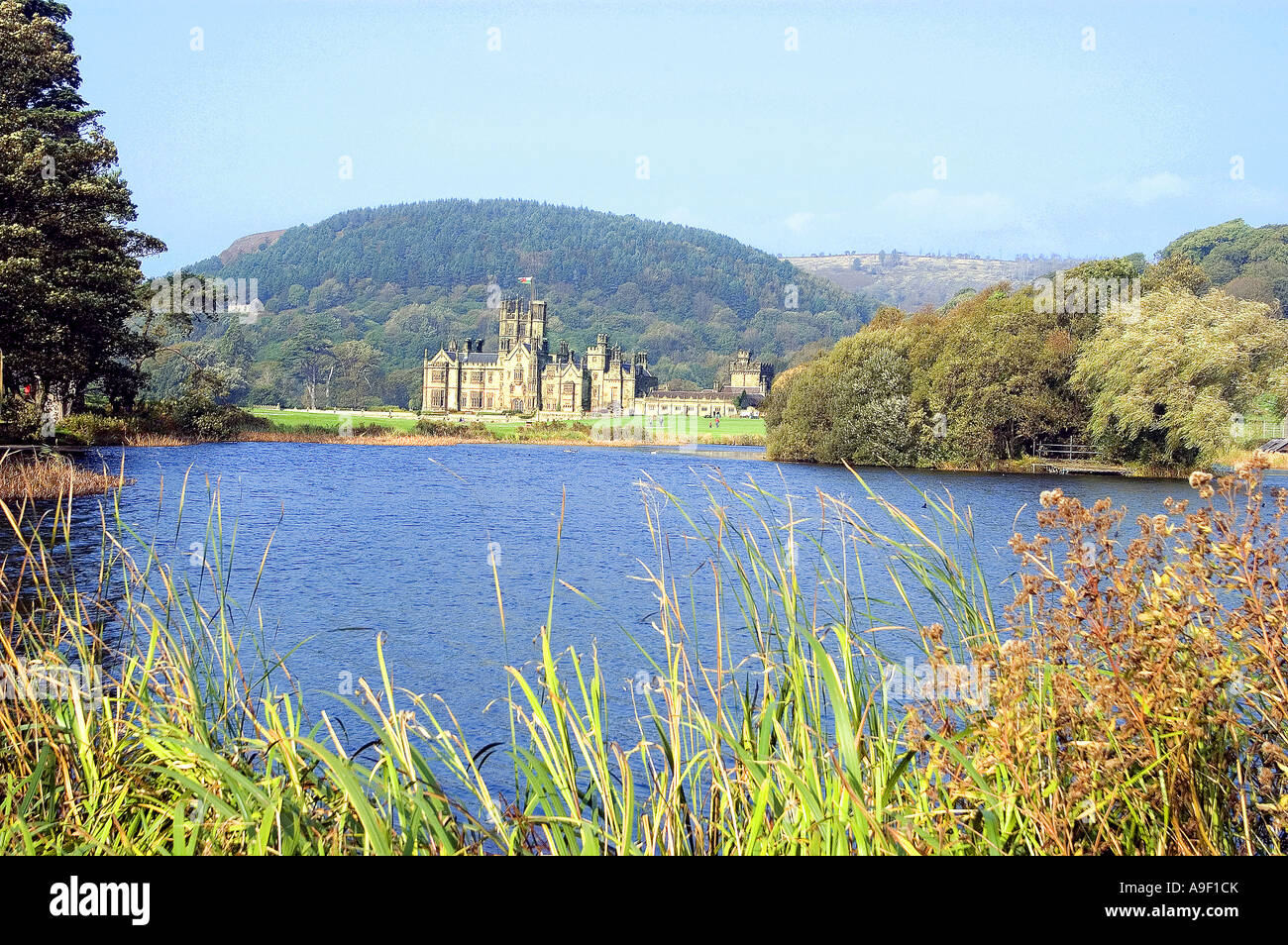 Margam Castle Margam Park Port Talbot South Wales Stock Photo - Alamy