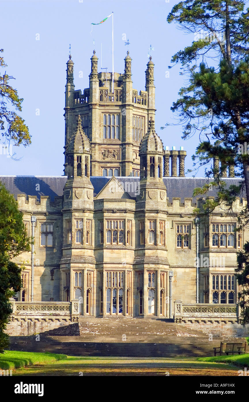 Margam Castle Margam Park Port Talbot South Wales Stock Photo - Alamy