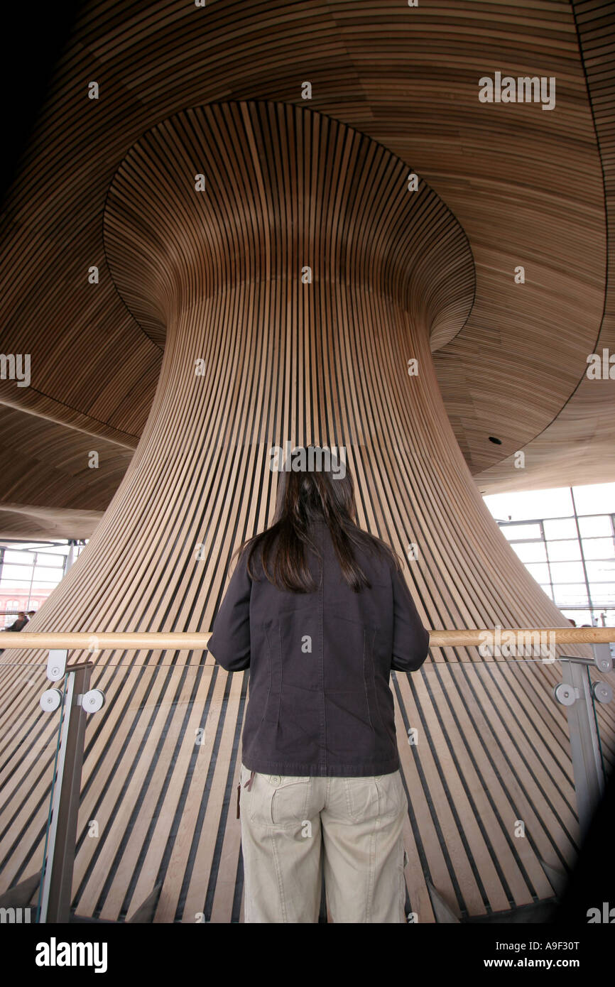Welsh assembly interior hi-res stock photography and images - Alamy