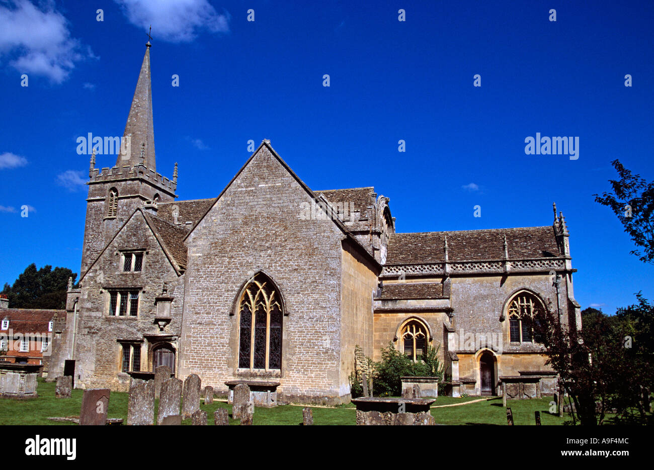 Lacock st cyriac church hi-res stock photography and images - Alamy