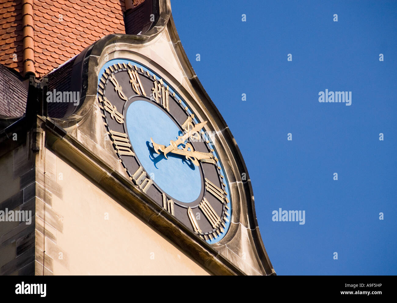 Clock Tower, Basel Switzerland Stock Photo - Alamy