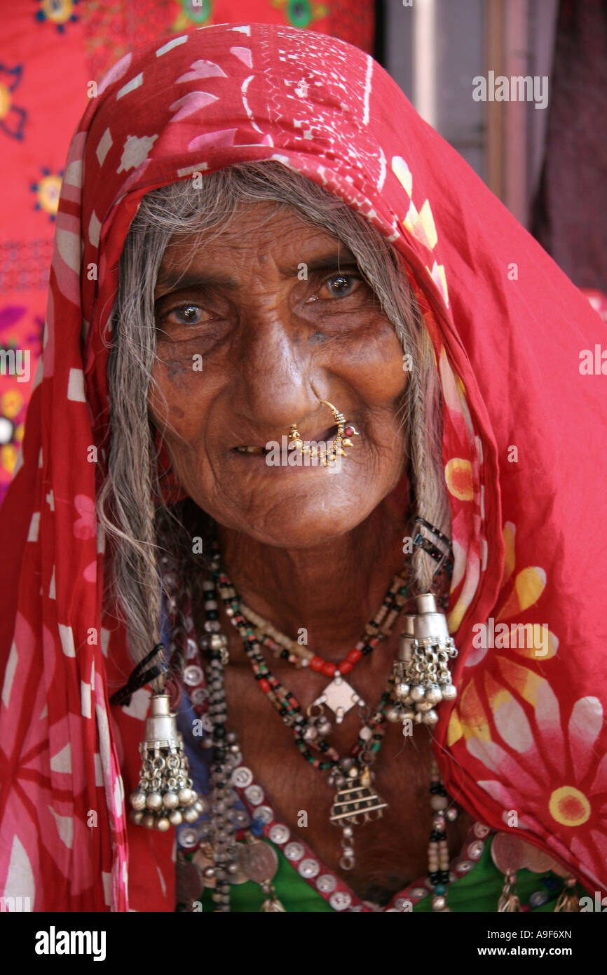 Indian granny in river hi-res stock photography and images - Alamy