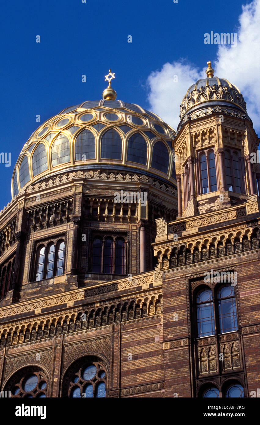 Germany Berlin the New Synagogue Stock Photo - Alamy