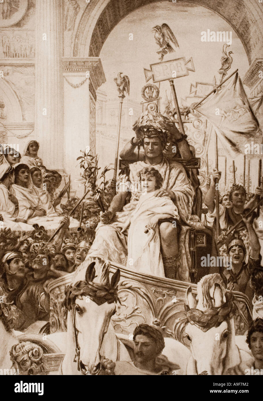 Triumphant rome hi-res stock photography and images - Alamy