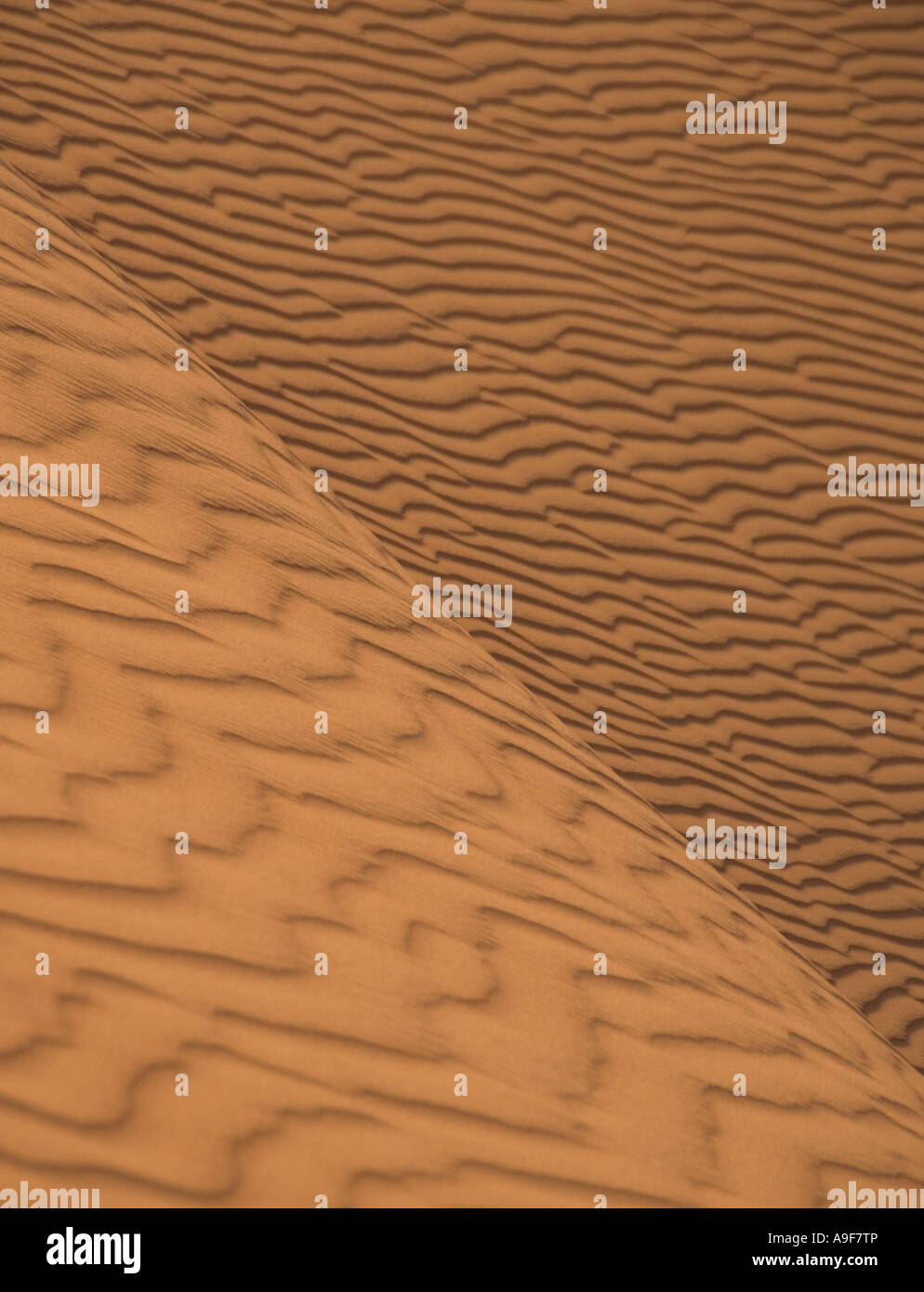 Ripples of sand Stock Photo - Alamy