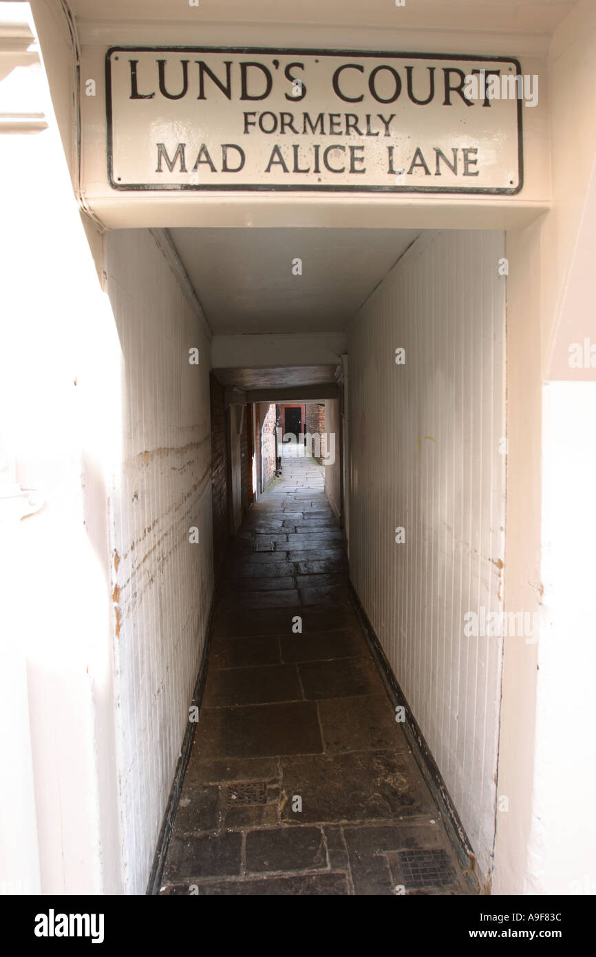 Alice lane hi-res stock photography and images - Alamy