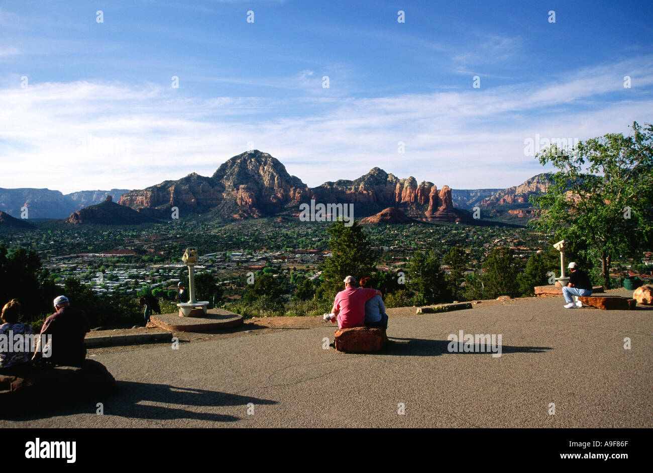 Viewpoint at Sedona Arizona USA Stock Photo - Alamy