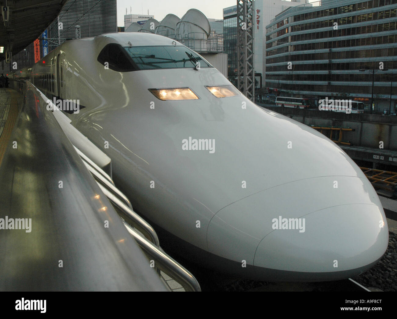 The Bullet Train, Shinkansen, Tokyo Japan Stock Photo - Alamy