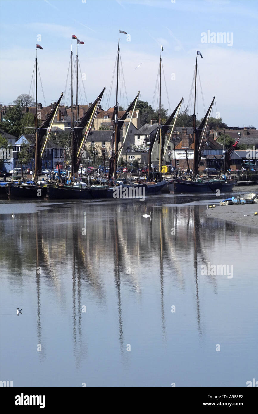 Hythe Quay Maldon Stock Photo - Alamy