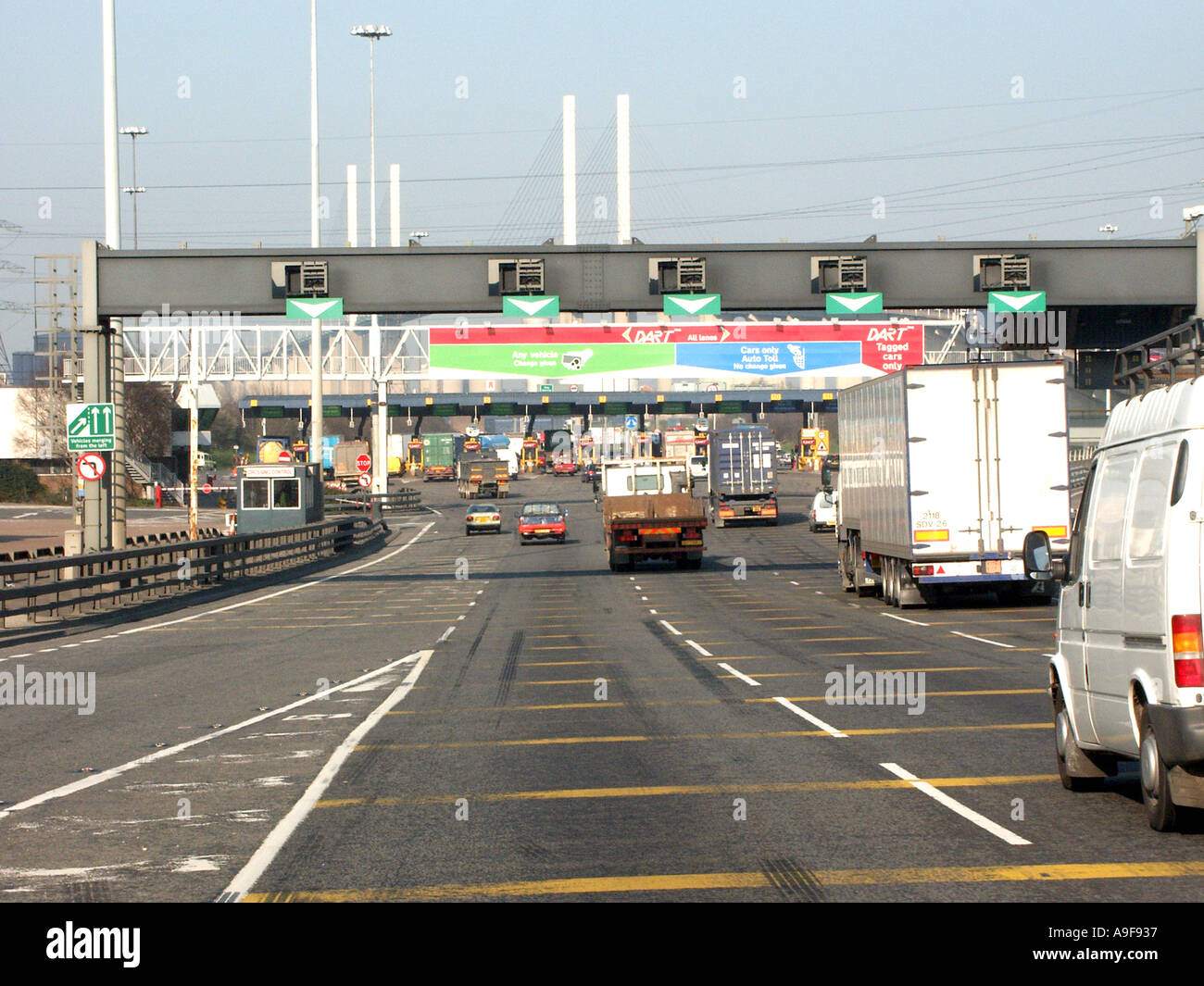 Dartford crossing toll booths hi-res stock photography and images - Alamy