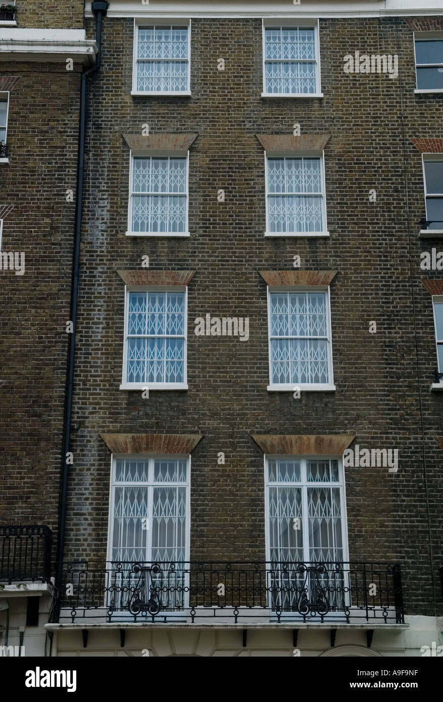 Security bars uk house hi-res stock photography and images - Alamy