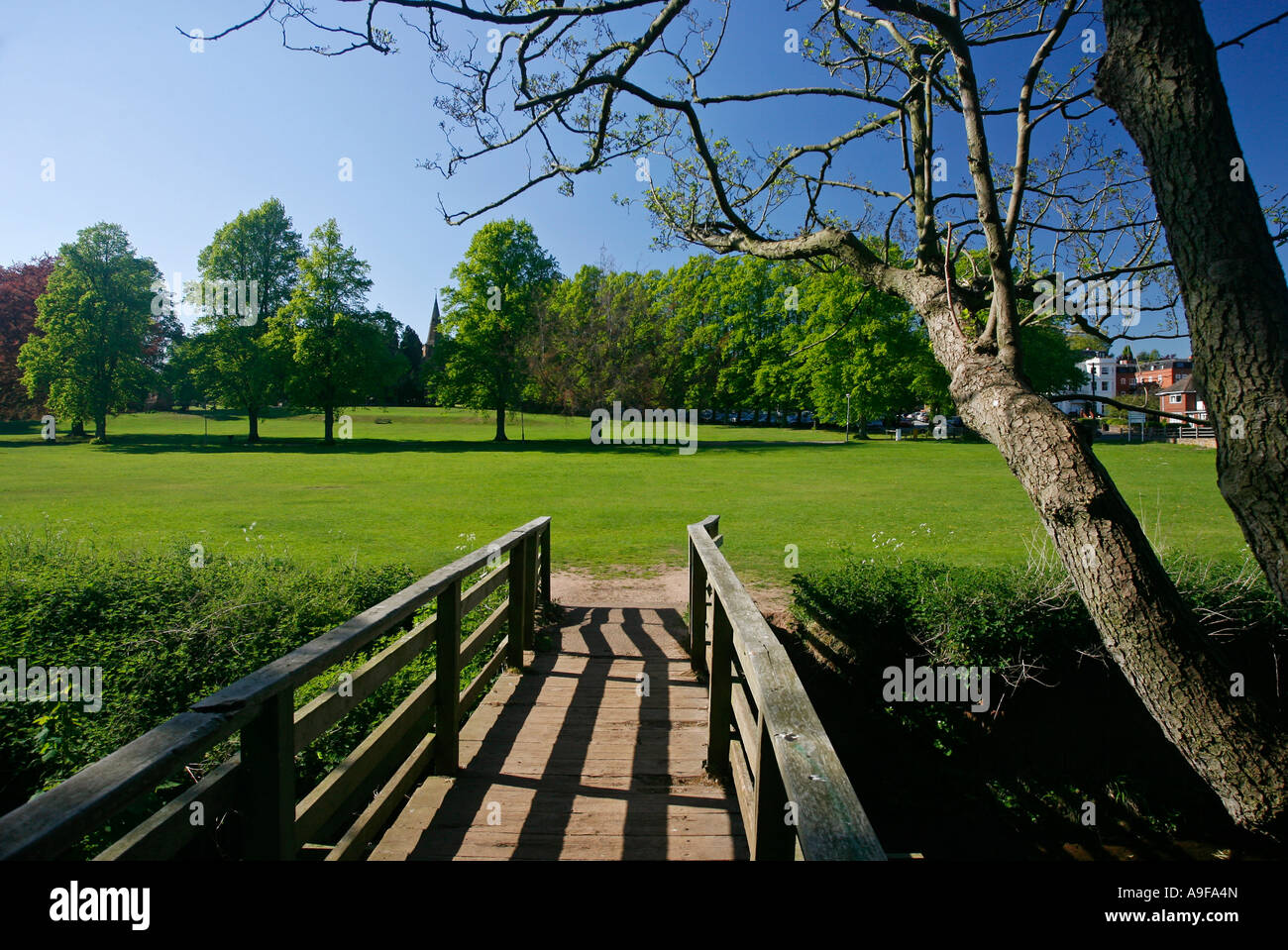 Abbey Fields Kenilworth Warwickshire England UK Stock Photo - Alamy