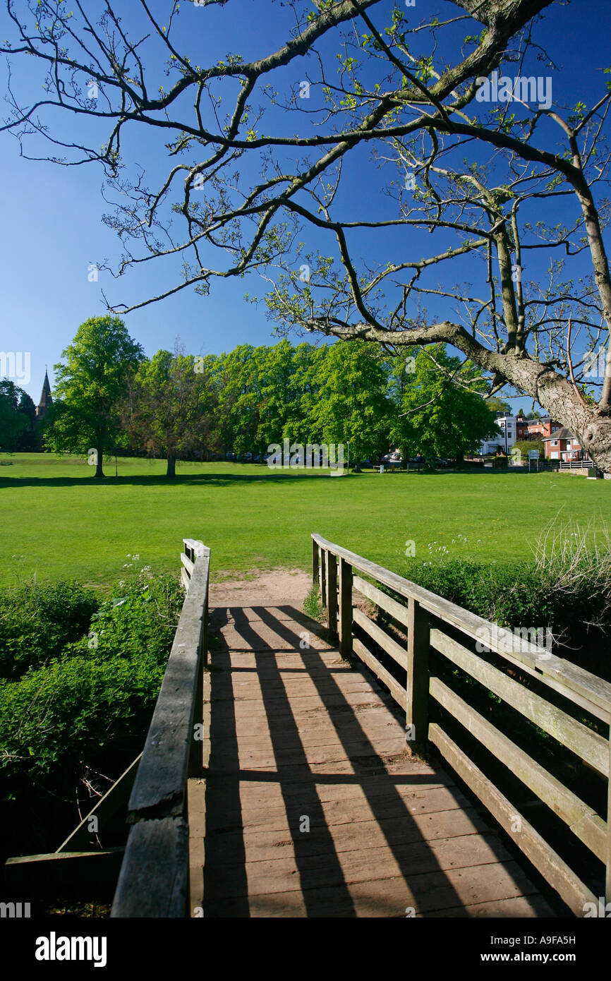 Abbey Fields Kenilworth Warwickshire England UK Stock Photo - Alamy