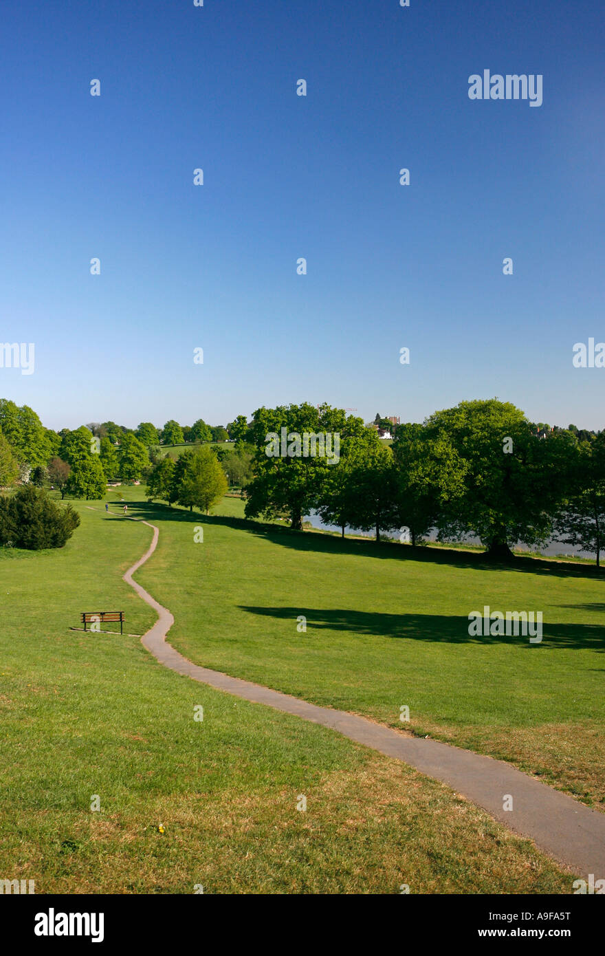 Abbey Fields Kenilworth Warwickshire England UK Stock Photo - Alamy