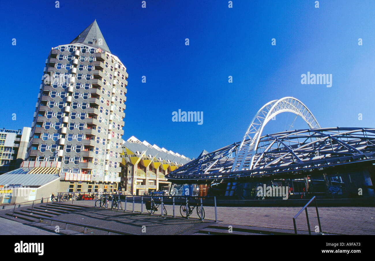 Rotterdam pencil building hi-res stock photography and images - Alamy