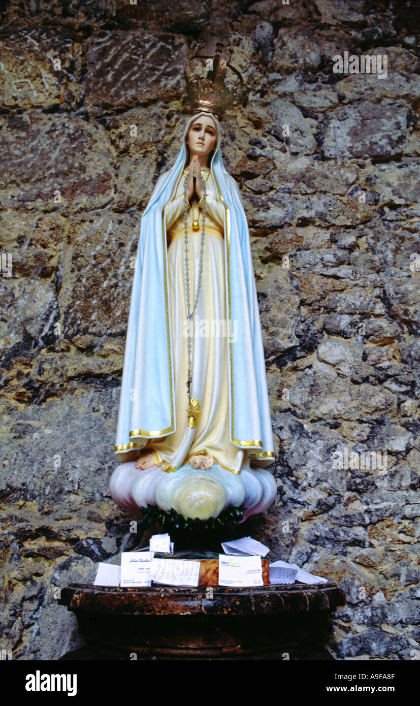 Statue prayer notes portugal holy hi-res stock photography and images ...