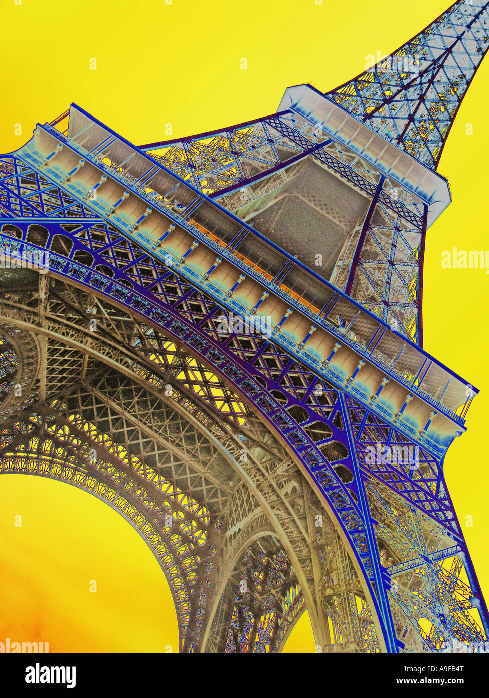 Eiffel tower Paris France french landmark Europe European tall iron ...