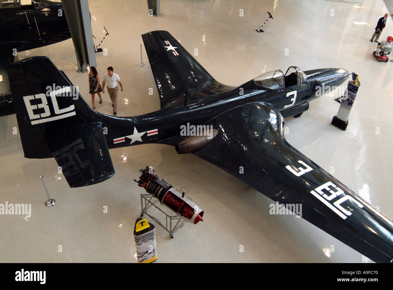 FH1 Phantom Jet National Museum of Naval Flying Pensacola USA Stock ...