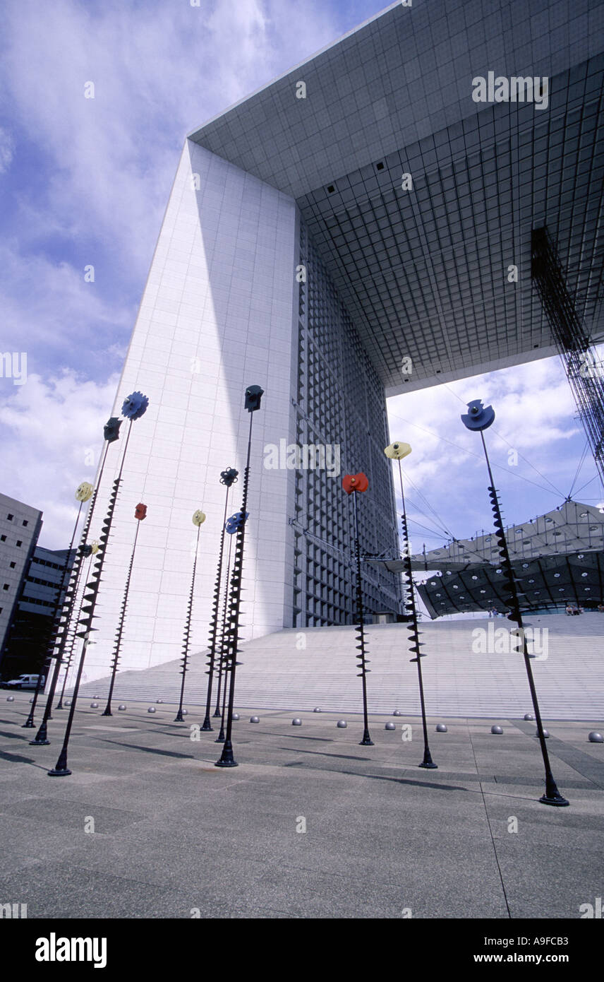 Grand Arch Sculptures Stock Photo - Alamy
