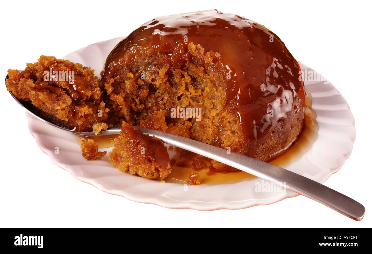 Sticky pudding Cut Out Stock Images & Pictures - Alamy