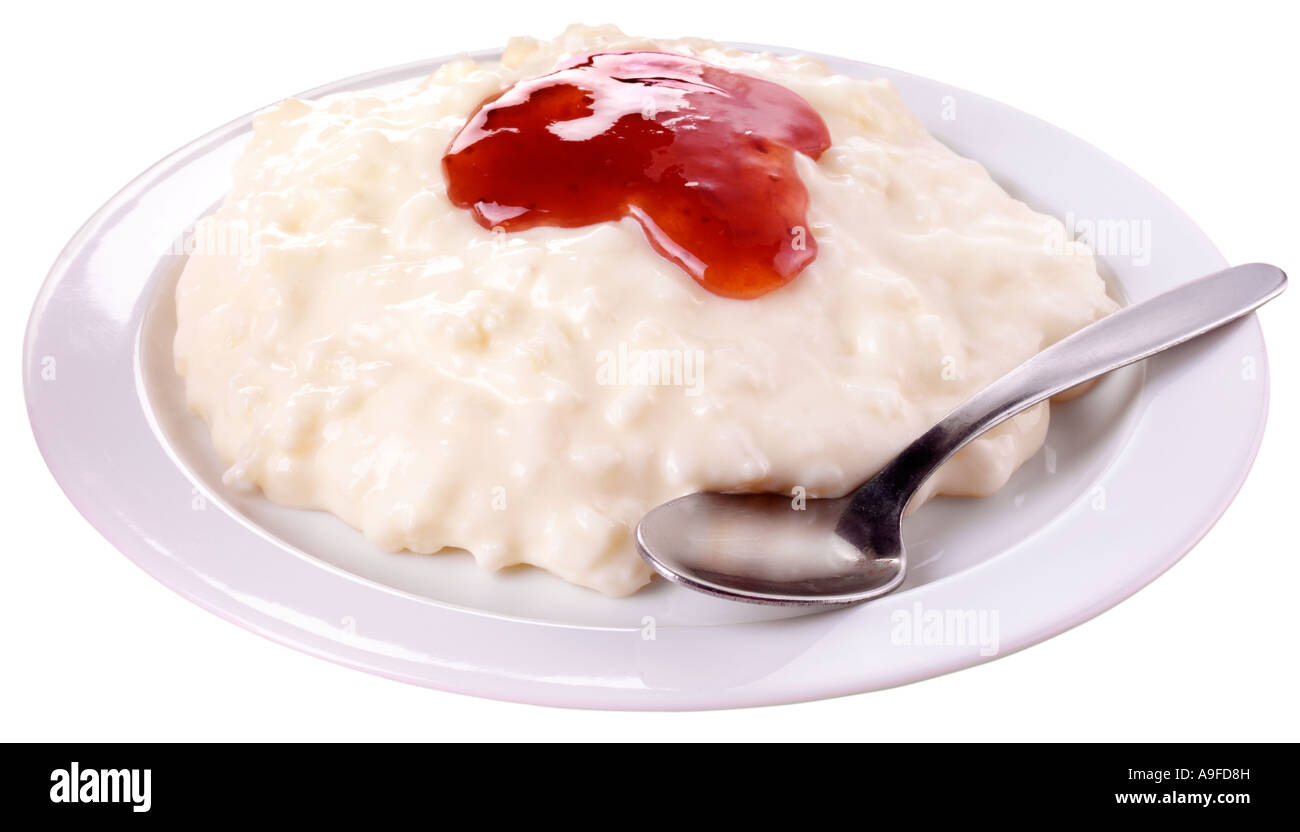 Rice pudding Cut Out Stock Images & Pictures - Alamy