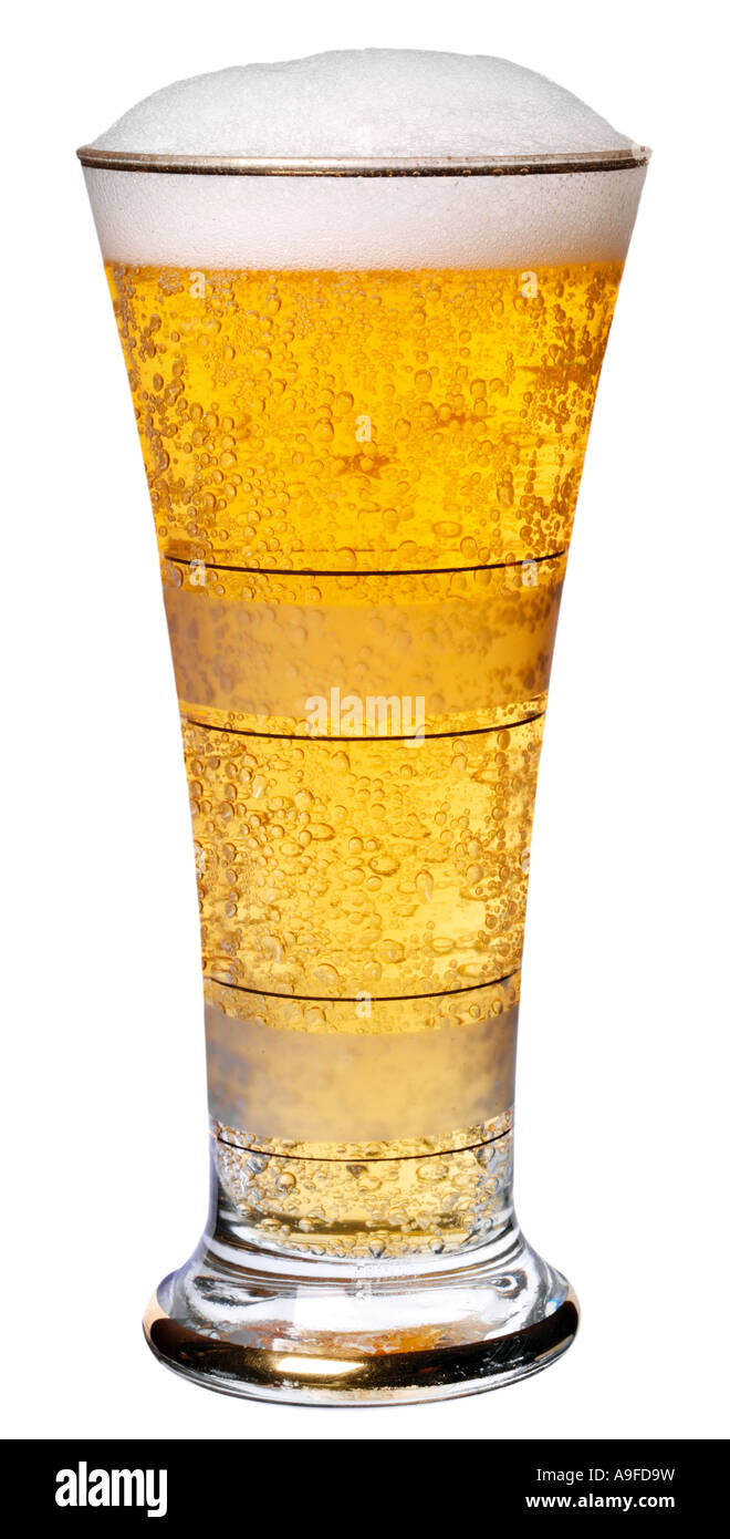 SINGLE BEER CUT OUT Stock Photo - Alamy