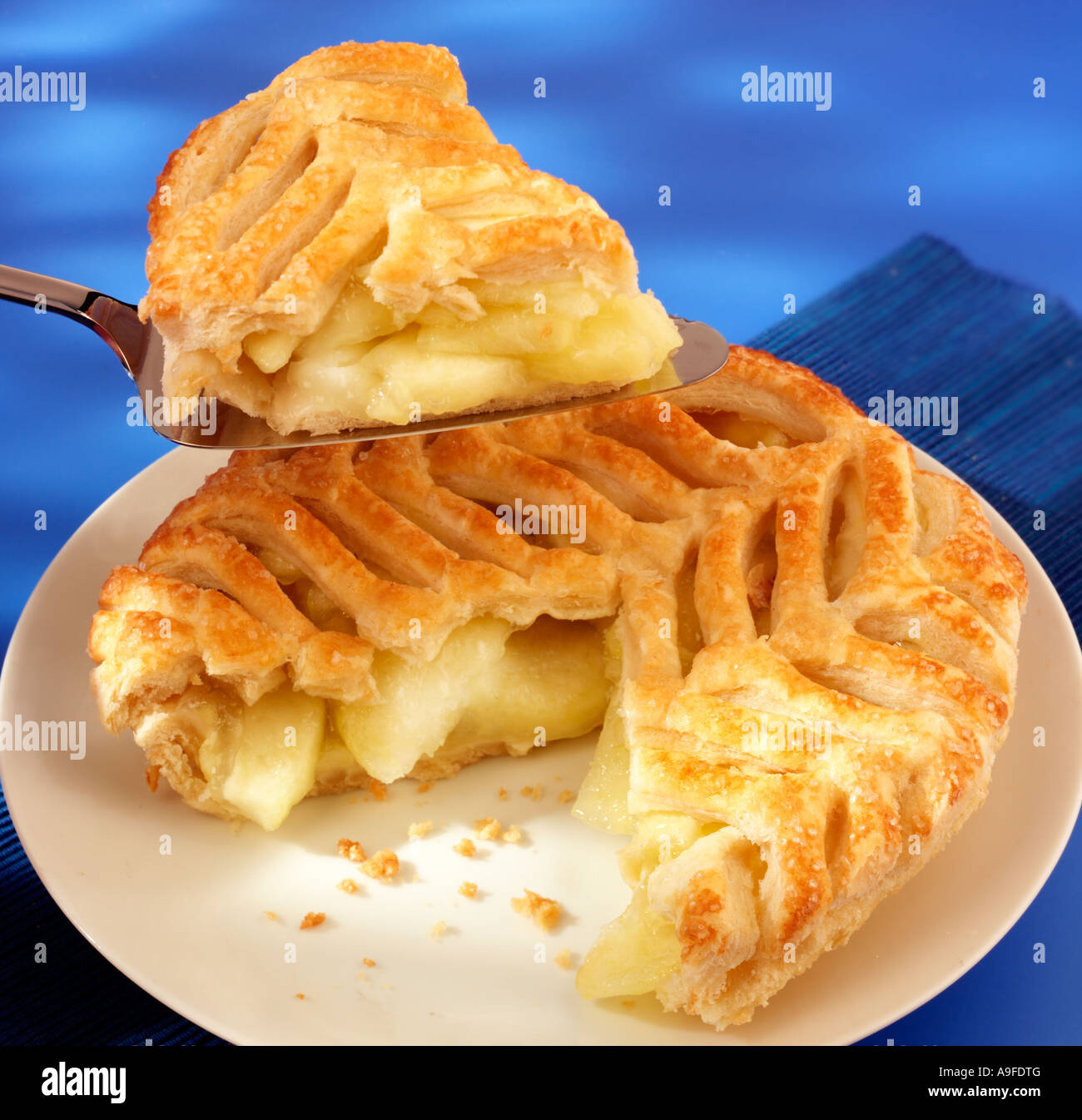 APPLE LATTICE PIE Stock Photo - Alamy