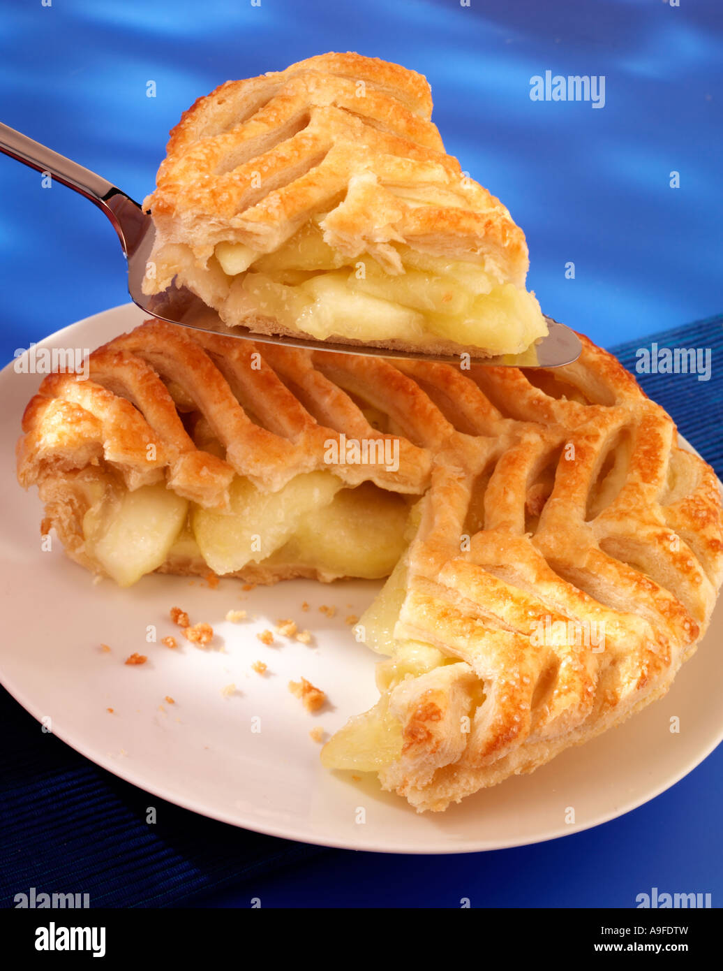 APPLE LATTICE PIE Stock Photo - Alamy