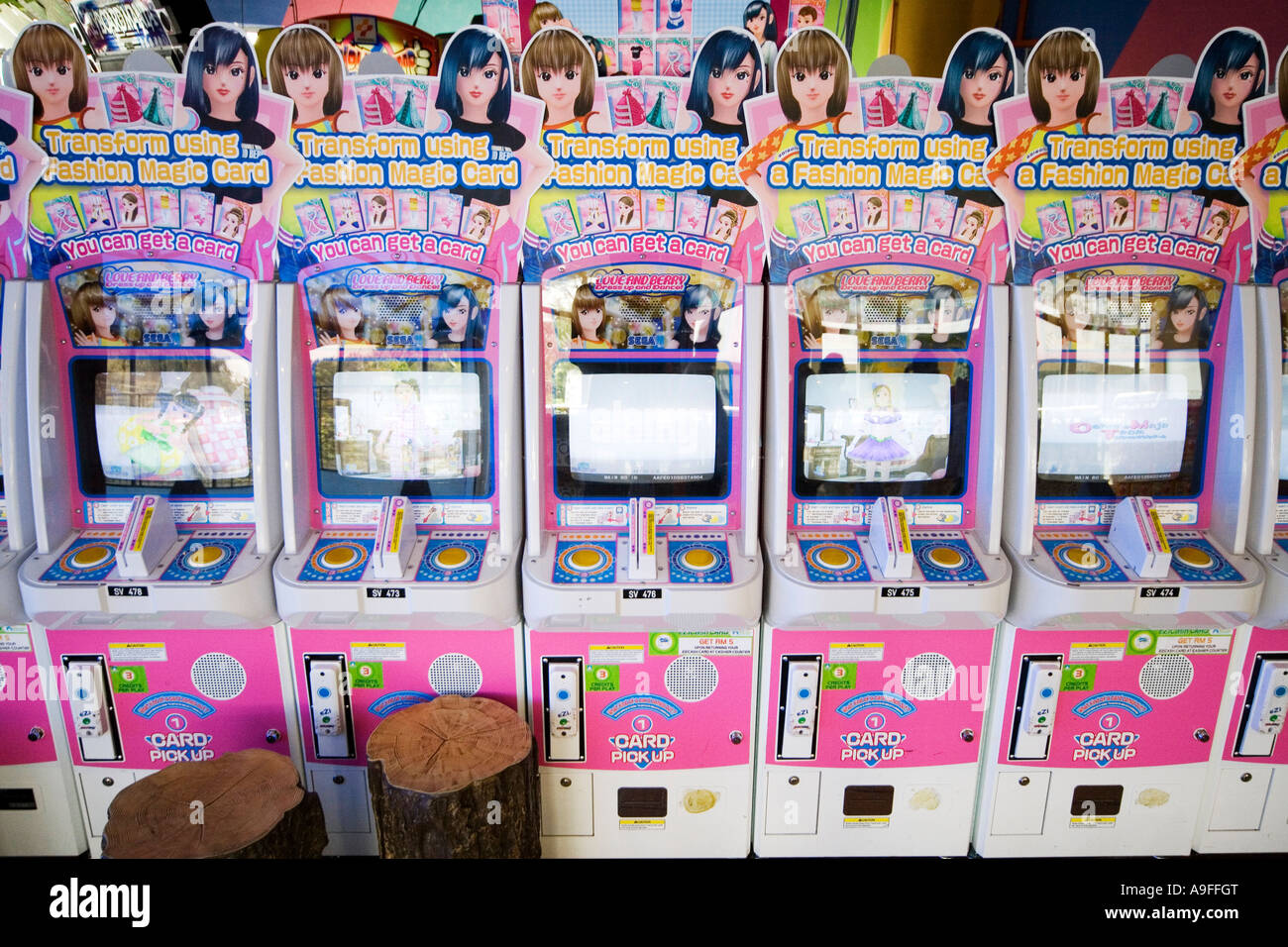 Game machine at Genting Highlands Malaysia Stock Photo - Alamy