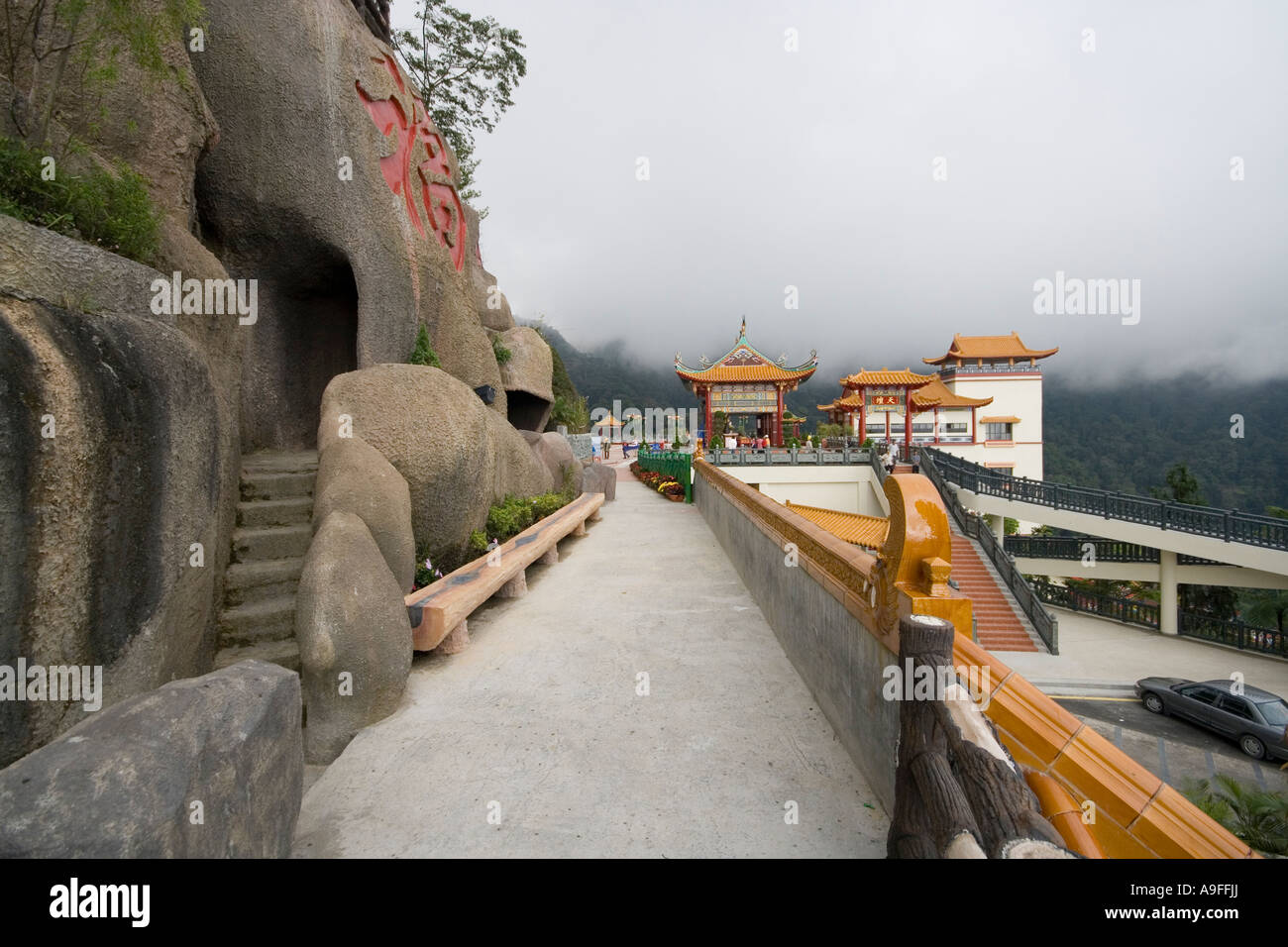 The Chin Swee Caves Temple at Genting Highlands Malaysia Stock Photo ...