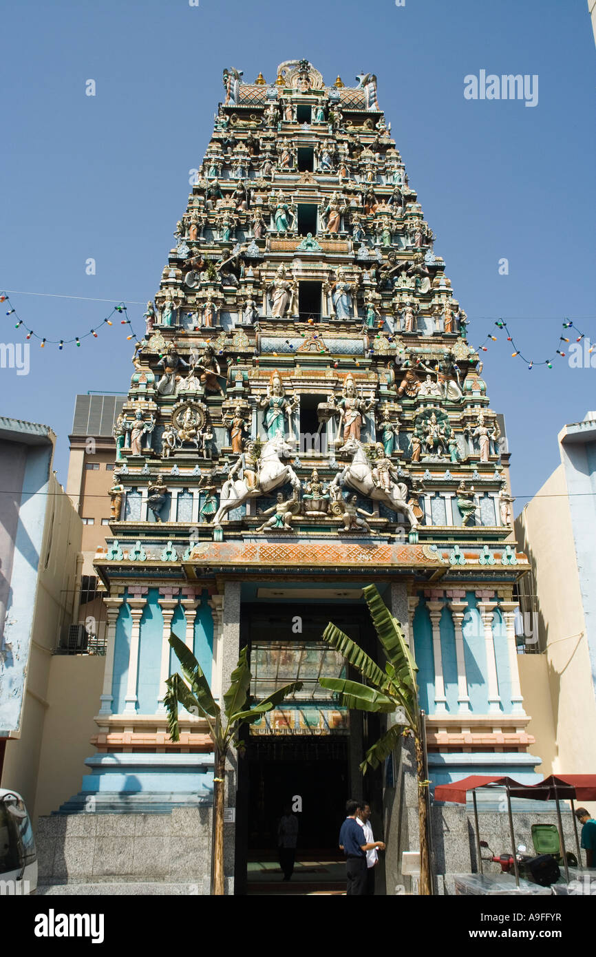 Sri Maha Mariamman Hindu temple in Kuala Lumpur Stock Photo - Alamy