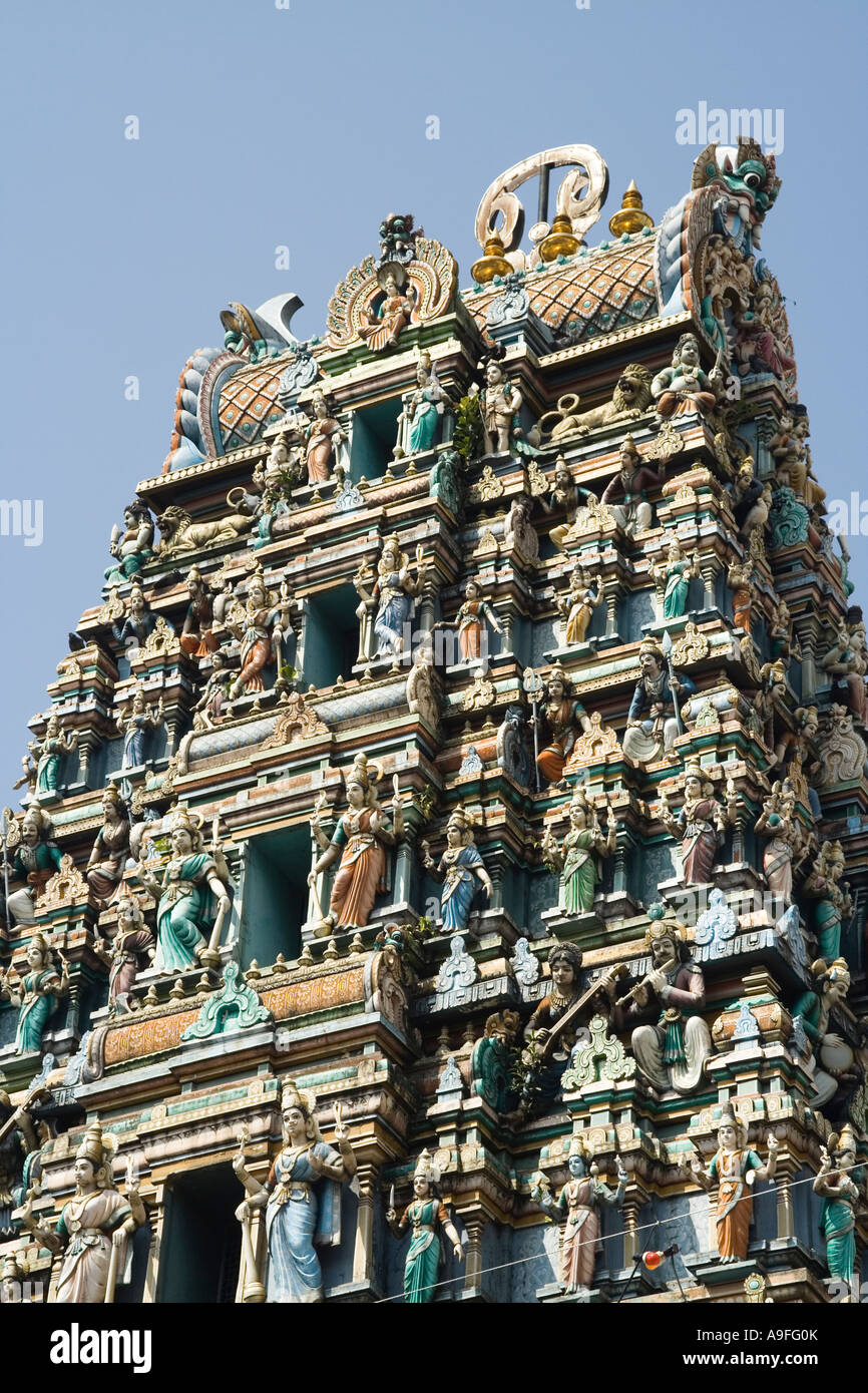 Sri Maha Mariamman Hindu temple in Kuala Lumpur Stock Photo - Alamy