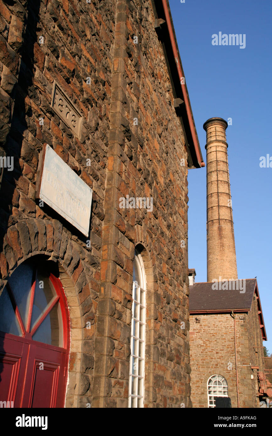 rhondda valley heritage park colliery machinery south wales uk gb Stock ...