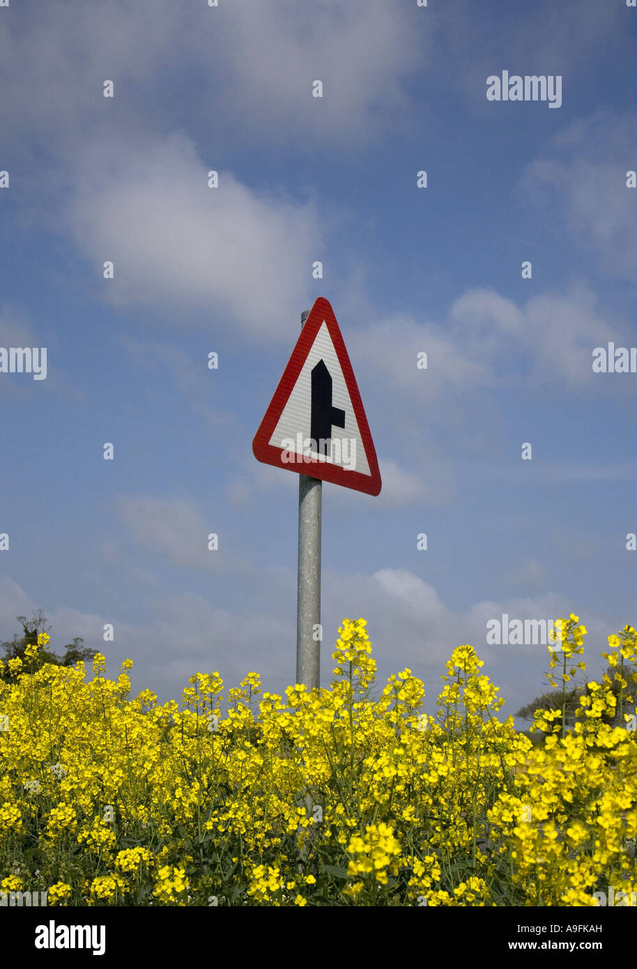 Road Sign Norfolk Stock Photo - Alamy