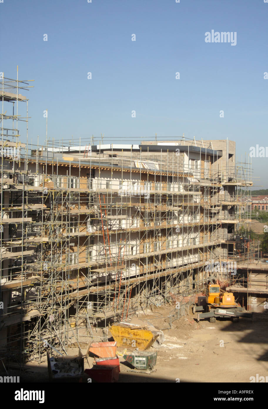 Partial completion of apartment buildings Stock Photo - Alamy