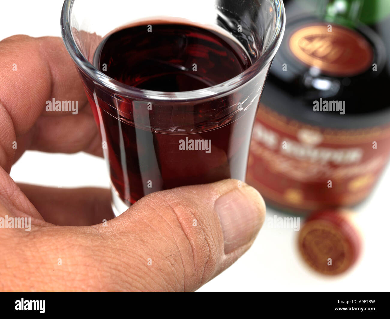 De Kuyper Cherry Brandy Liqueur Stock Photo - Alamy