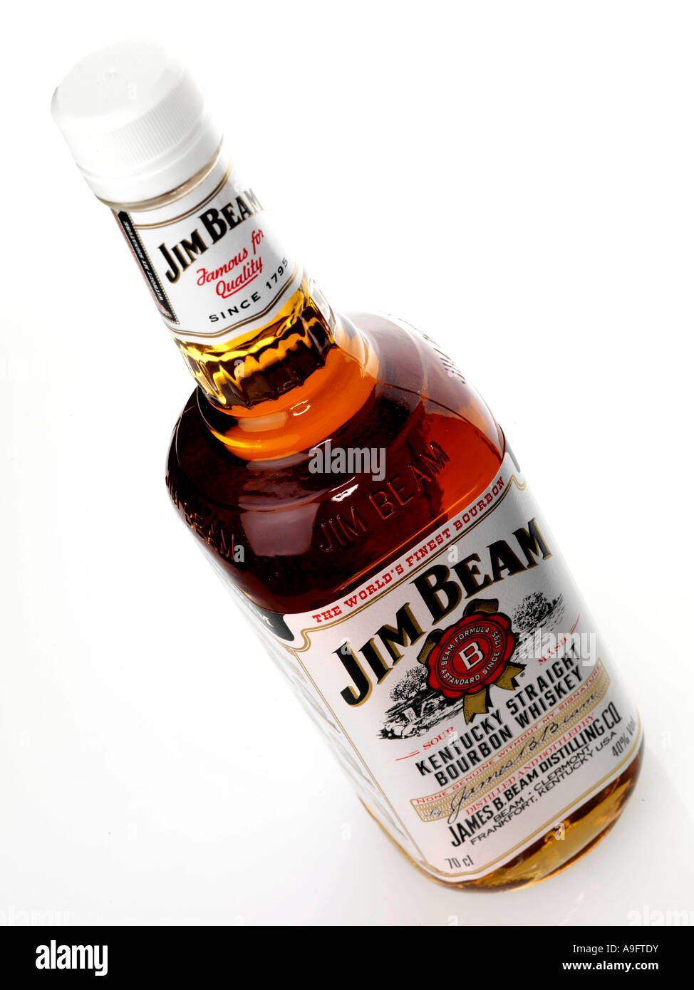 Jim Beam Bourbon Whiskey Stock Photo - Alamy