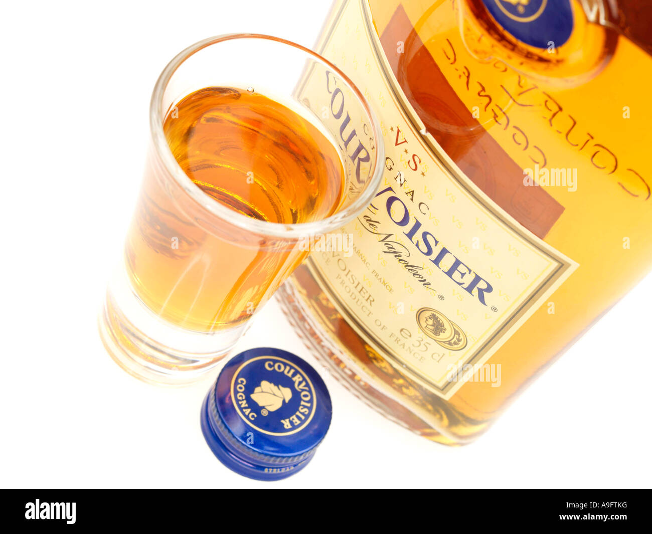 Courvoisier cognac bottle hi-res stock photography and images - Alamy