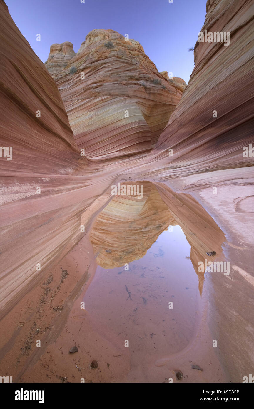Northern Coyote Buttes, sandstone formation and canyon, sandstone ...