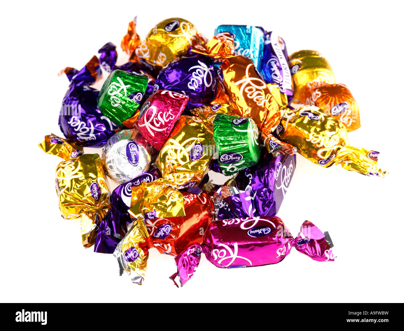 Roses chocolates cadburys hi-res stock photography and images - Alamy