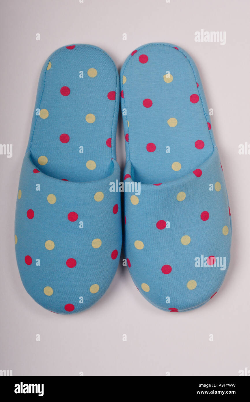 A pair of slippers Stock Photo - Alamy